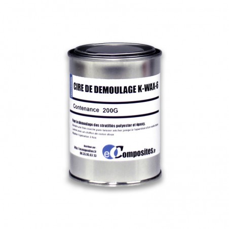 Cire de démoulage en pâte multi-supports sans silicone 200 gr